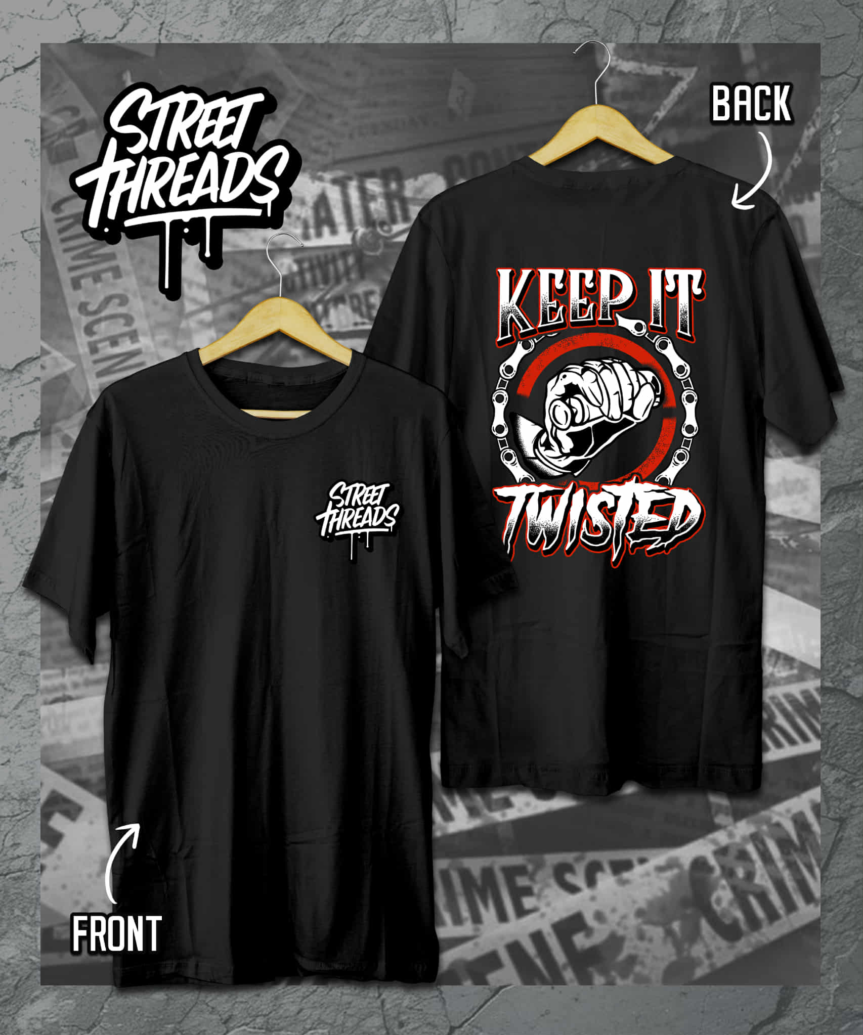 Keep it twisted – Street threads
